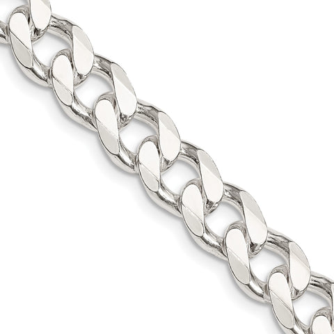 Sterling Silver 26-inch 9MM Curb Chain – Daniels Jewelers